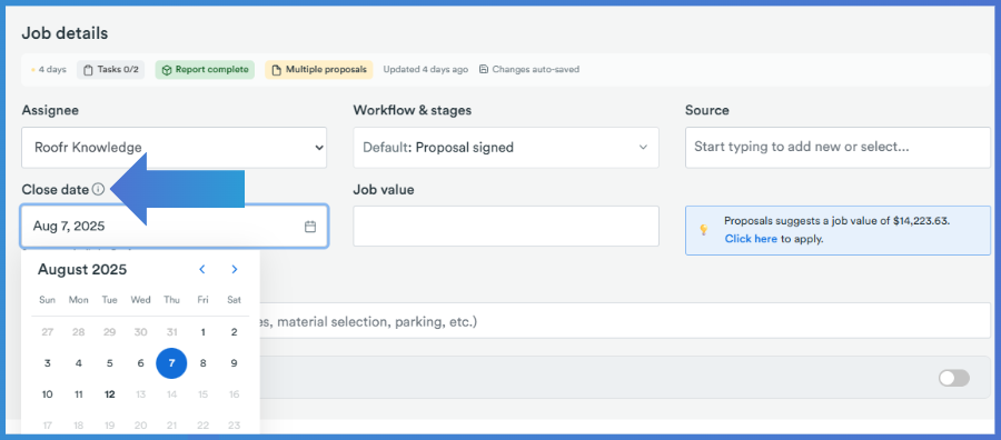 How to manage Roofr Job Cards – Roofr